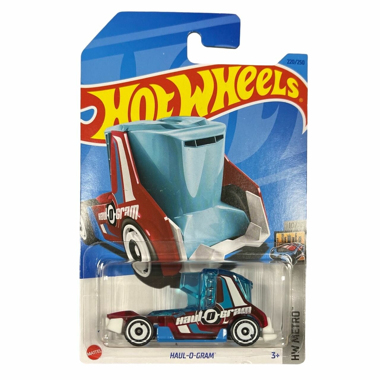Hot Wheels металлическая машинка, коллекционная в масштабе 1:64 HAUL-O-GRAM