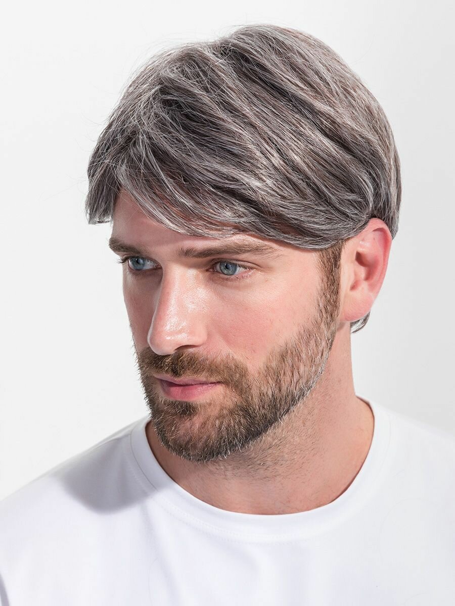 Парик мужской седой