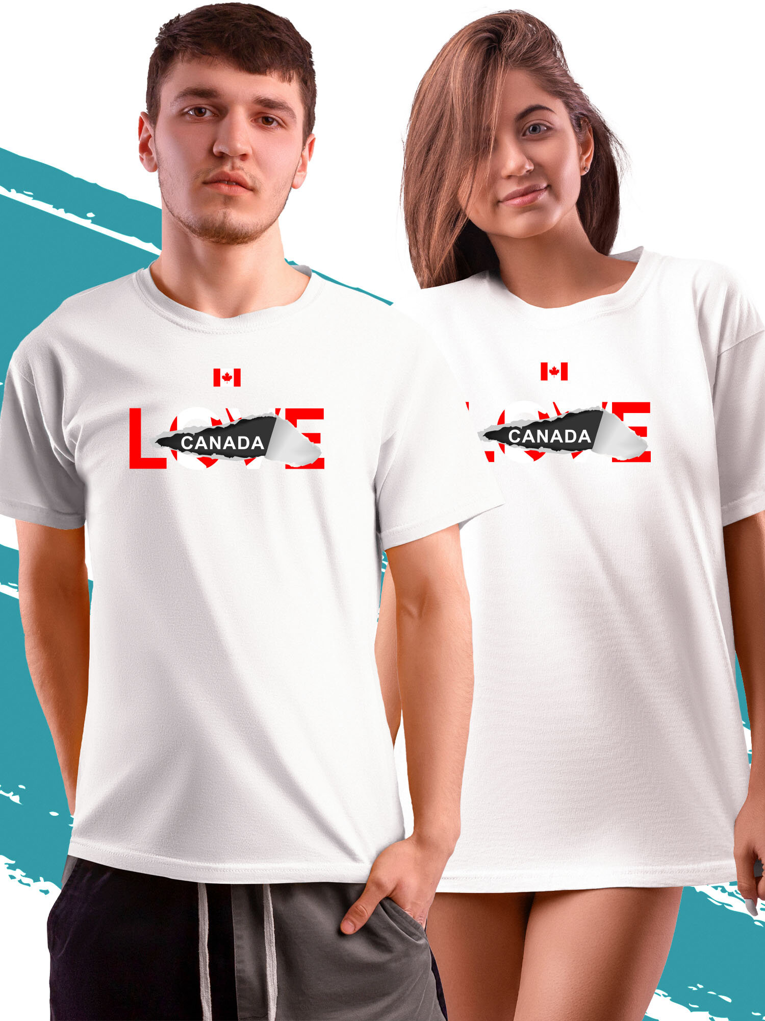 Футболка флаг Канады Canada