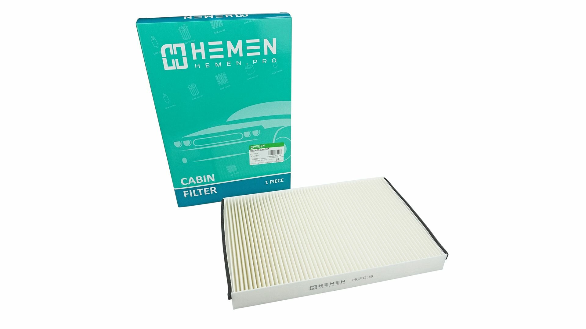 Фильтр салона Opel Astra F, Astra G, Astra H, Zafira A (HCF039)