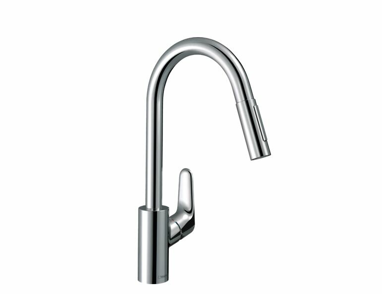 Смеситель для кухни HANSGROHE Focus с выдвижной лейкой 31815000