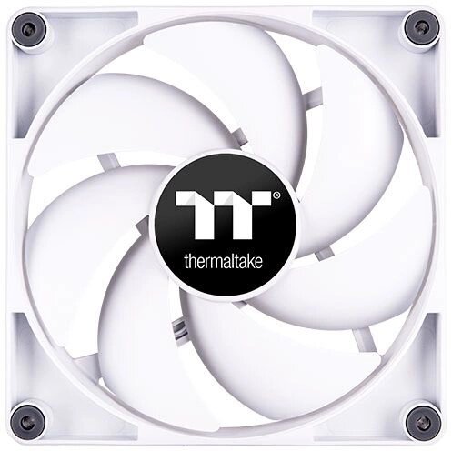 Вентилятор Thermaltake CT140 140х140x25 белый 4-pin (упак:2шт) (CL-F152-PL14WT-A) Ret