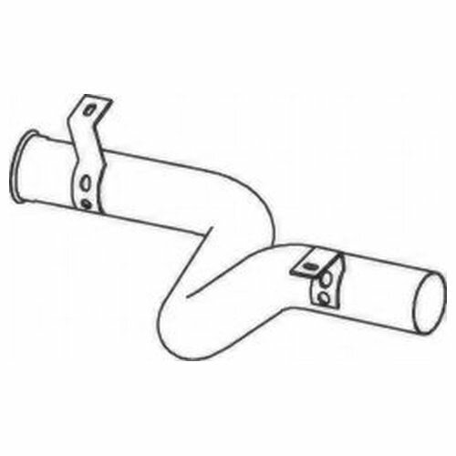 Труба глушителя DAF Dinex 21294