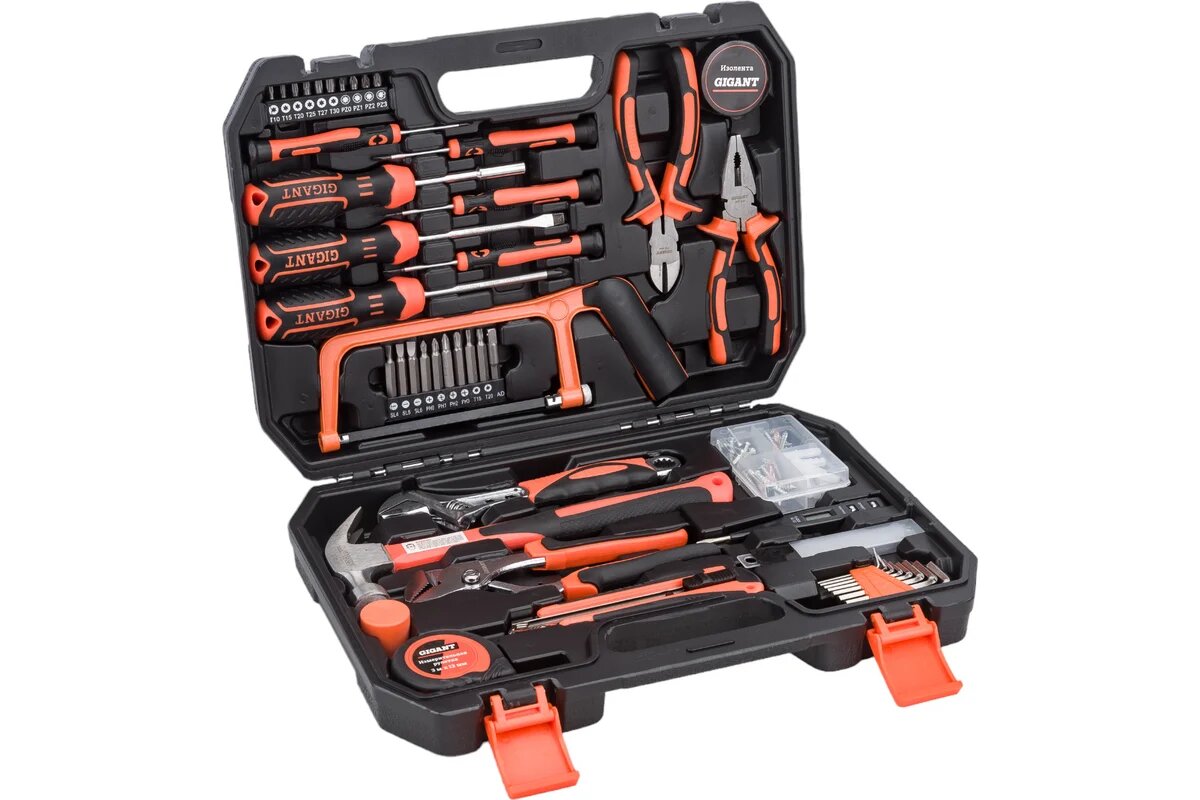 Gigant Профессиональный набор инструмента для дома в чемодане GNJ-102