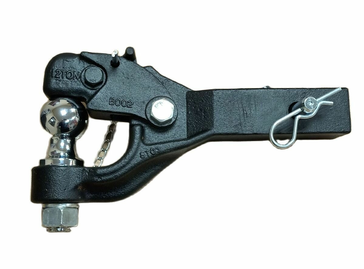 Фаркоп в квадрат 50х50 шар 50 мм универсальный с защелкой, буксировочное устройство 8 тонн