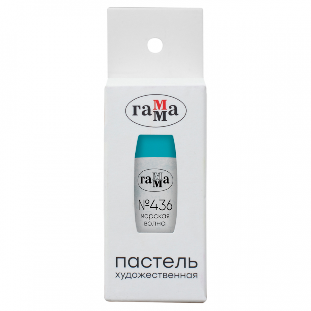Пастель художественная Гамма, морская волна №436, картон. упак, европодвес