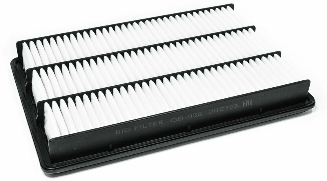 Фильтр воздушный BIG FILTER GB938 MITSUBISHI Pajero III, IV 2.5TD/3.2Di-D 00-