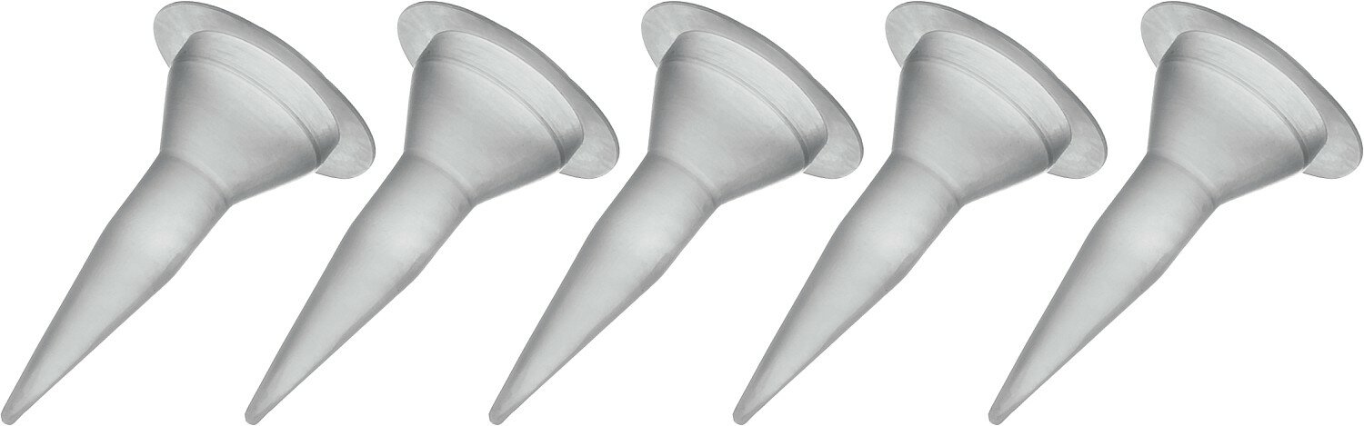 Набор сопел ЗУБР запасные, для закрытых пистолетов для герметика, 5 шт