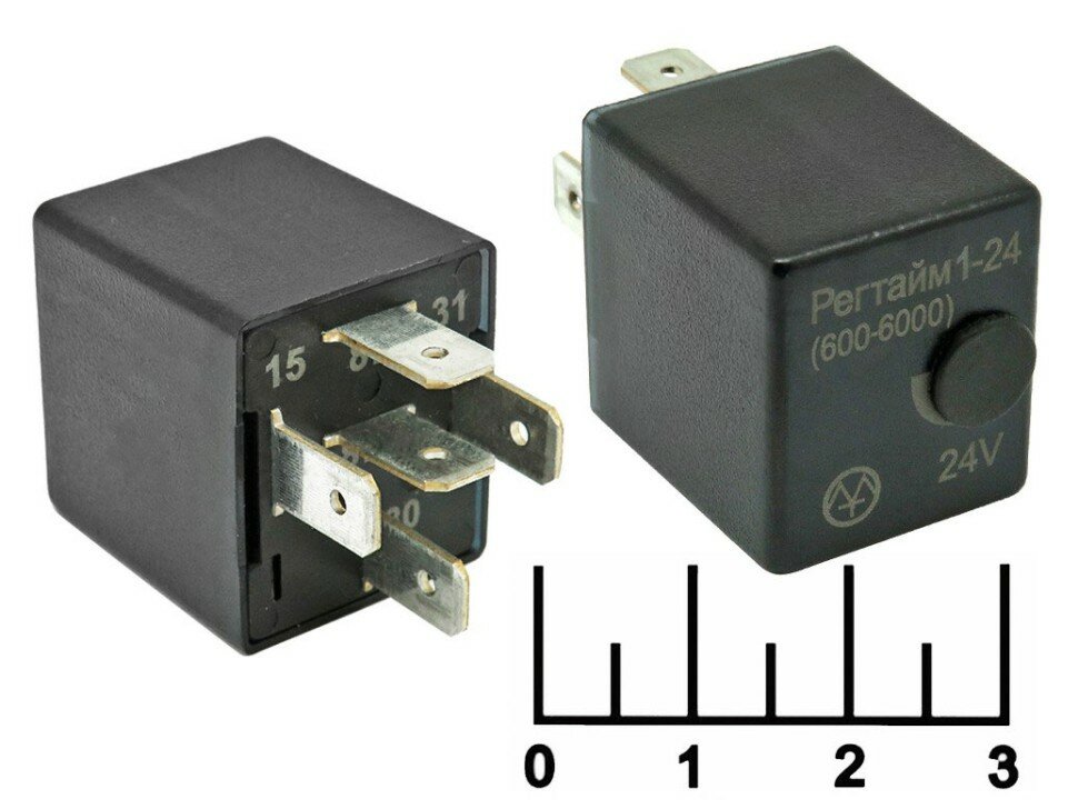 Реле времени 24V 600-6000сек Регтайм1-24-(600-6000)
