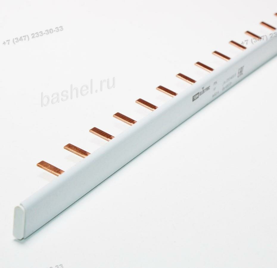 Шина соединительная типа PIN (штырь) 1ф до 63А (дл.1м) TDM