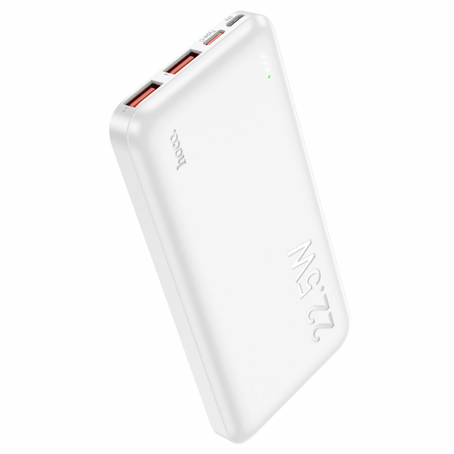Аккумулятор внешний HOCO J101 10000mAh белый (6931474782489)