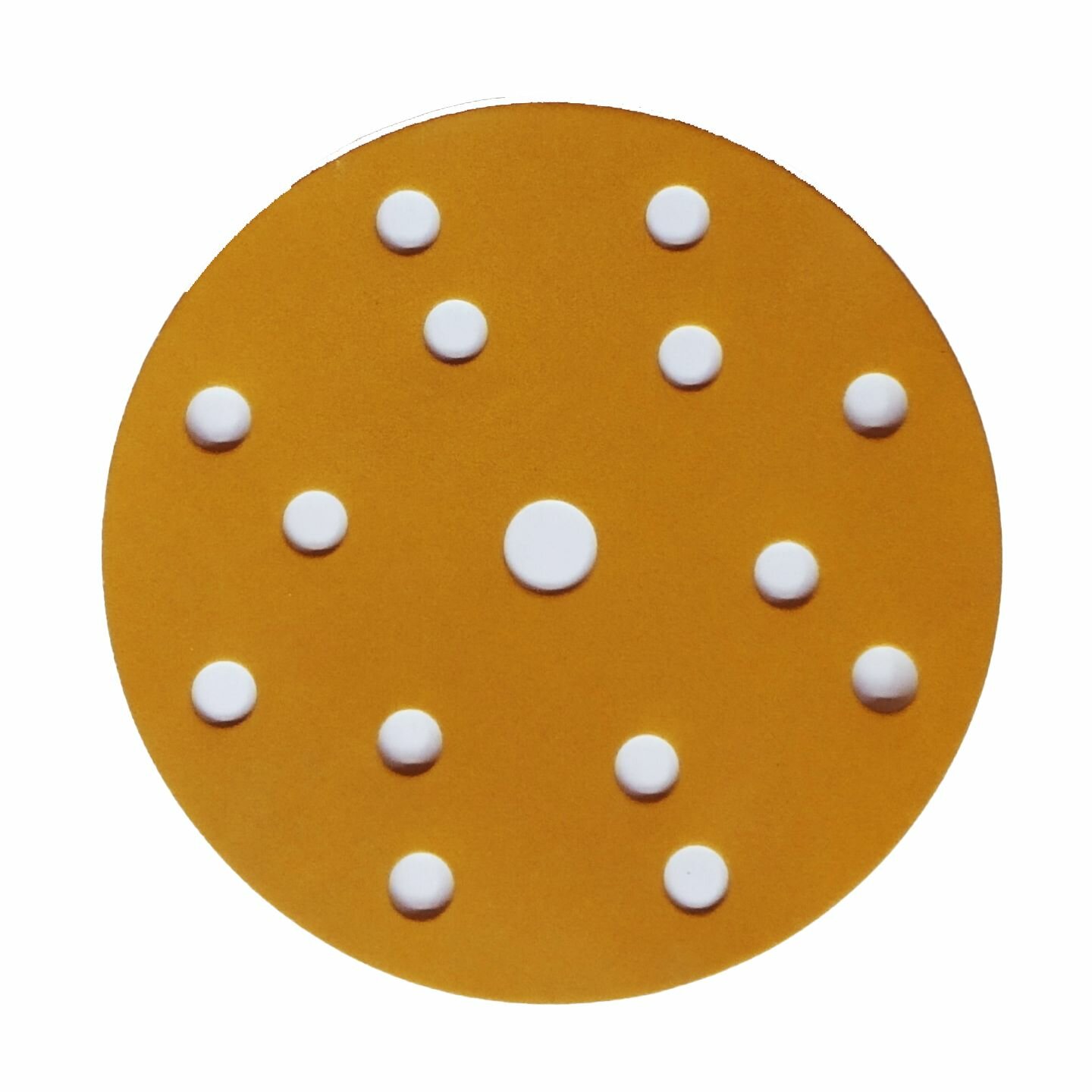 Набор шлифовальных кругов на бумаге Gold CA331 DeerFos, 150 мм, зернистости P240, P320, P400, 15 отверстий, по 10 дисков