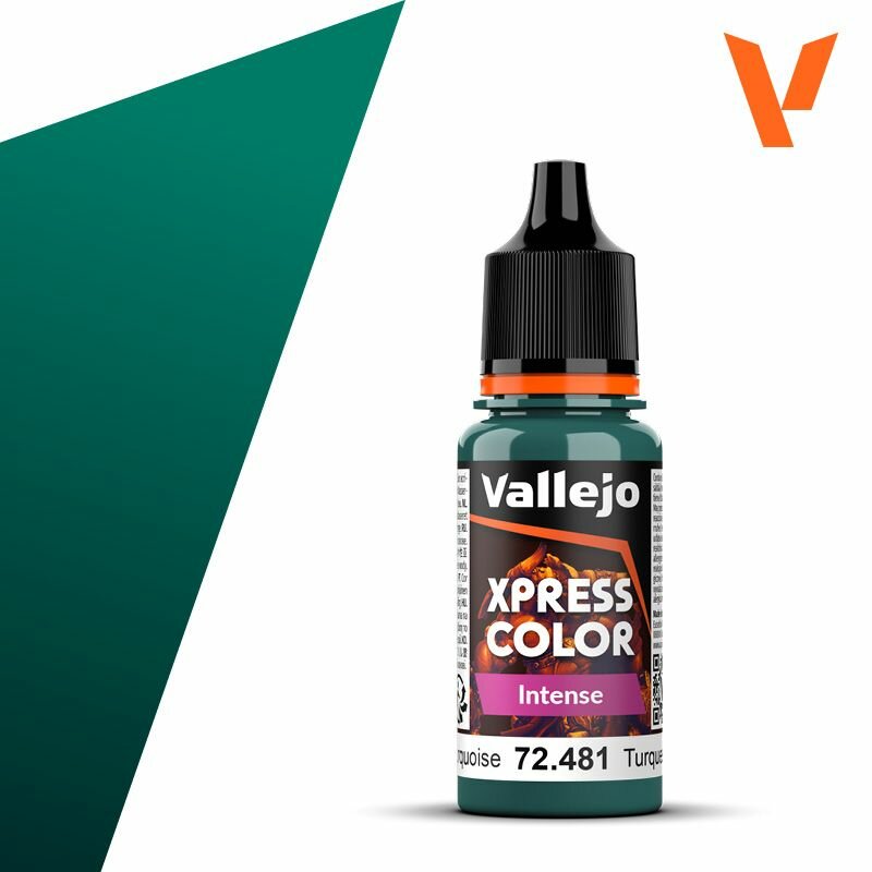 Краска Vallejo серии Xpress Color - Heretic Turquoise