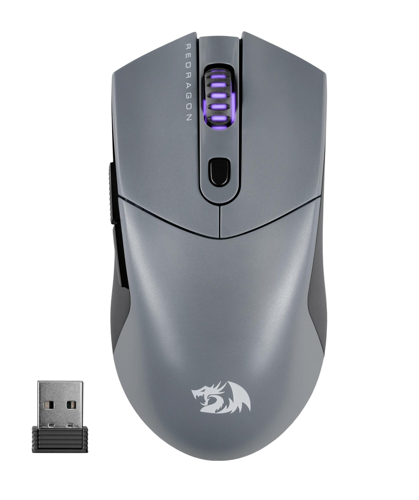 Redragon Игровая мышь беспроводная St4r Pro черн,6кн, BT+2.4G,26000dpi, легк