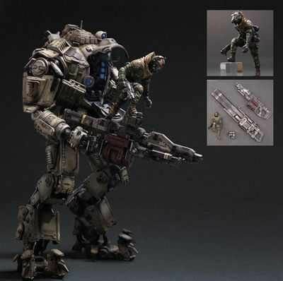 Titanfall/Титанфолл/Механическая модель, игровой периферийный робот, подвижный, 28 см