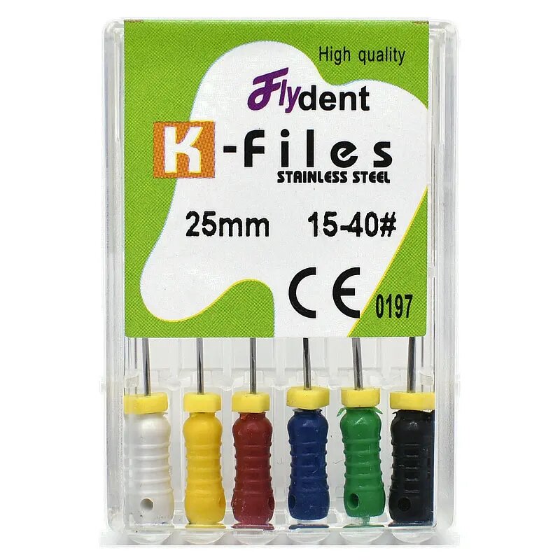 K-файлы из нержавеющей стали iflydent