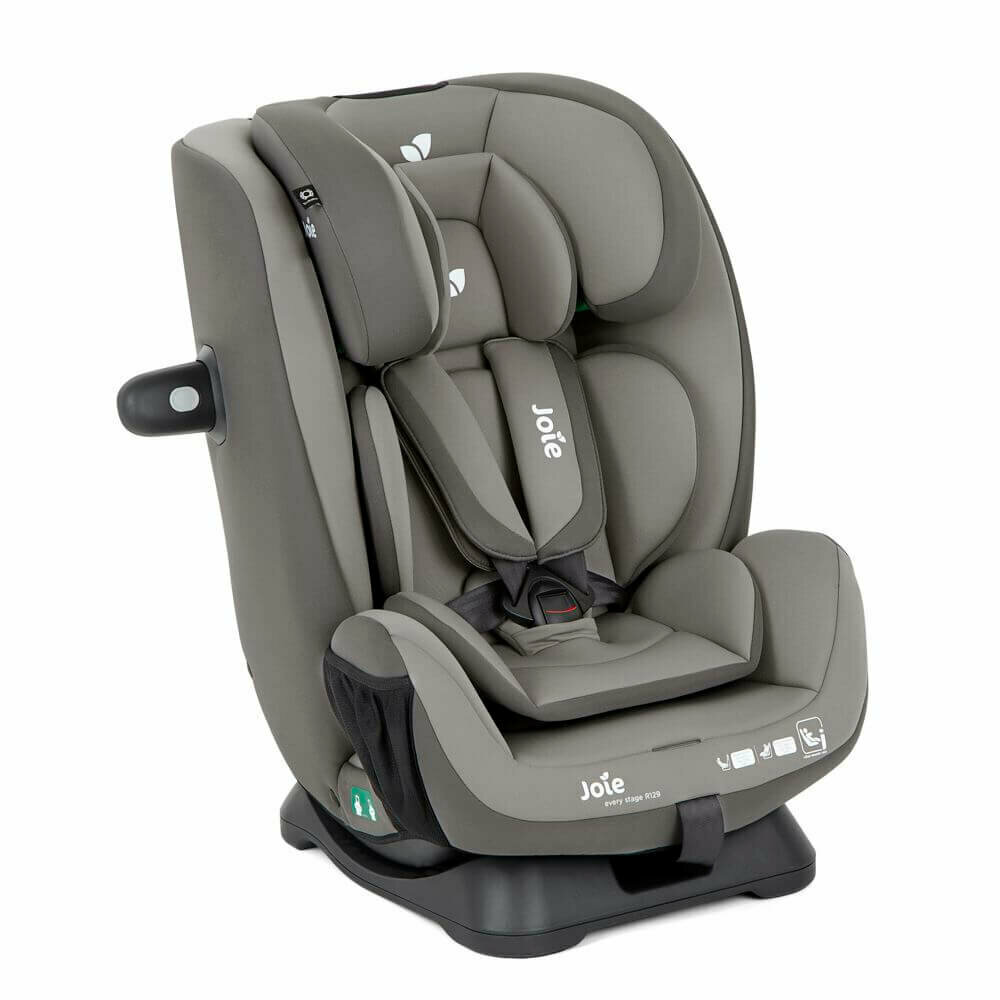 Joie Every Stage R129, автокресло с рождения до 12 лет гр.0-1-2-3 (0-36 кг), цвет Cobble Stone