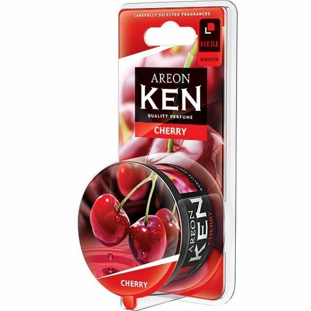 Ароматизатор гелевый в банке AREON GEL KEN, аромат Cherry
