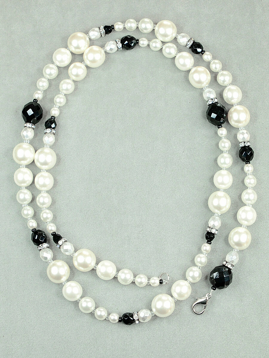 Бусы, хрусталь