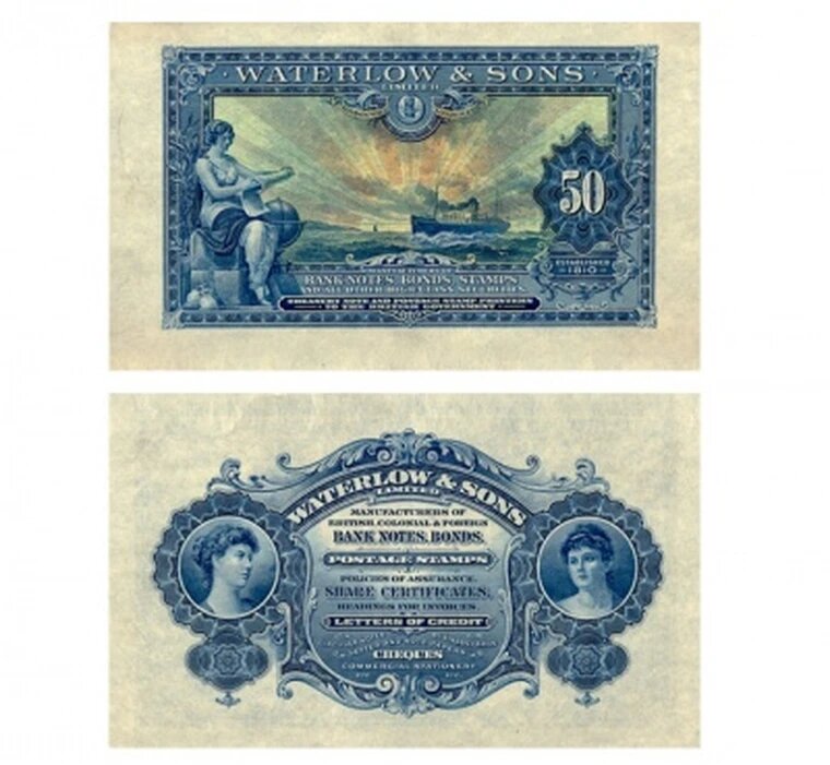 Тестовая банкнота Великобритания, Лондон, сувенирная копия, банкноты и купюры редкие коллекционные