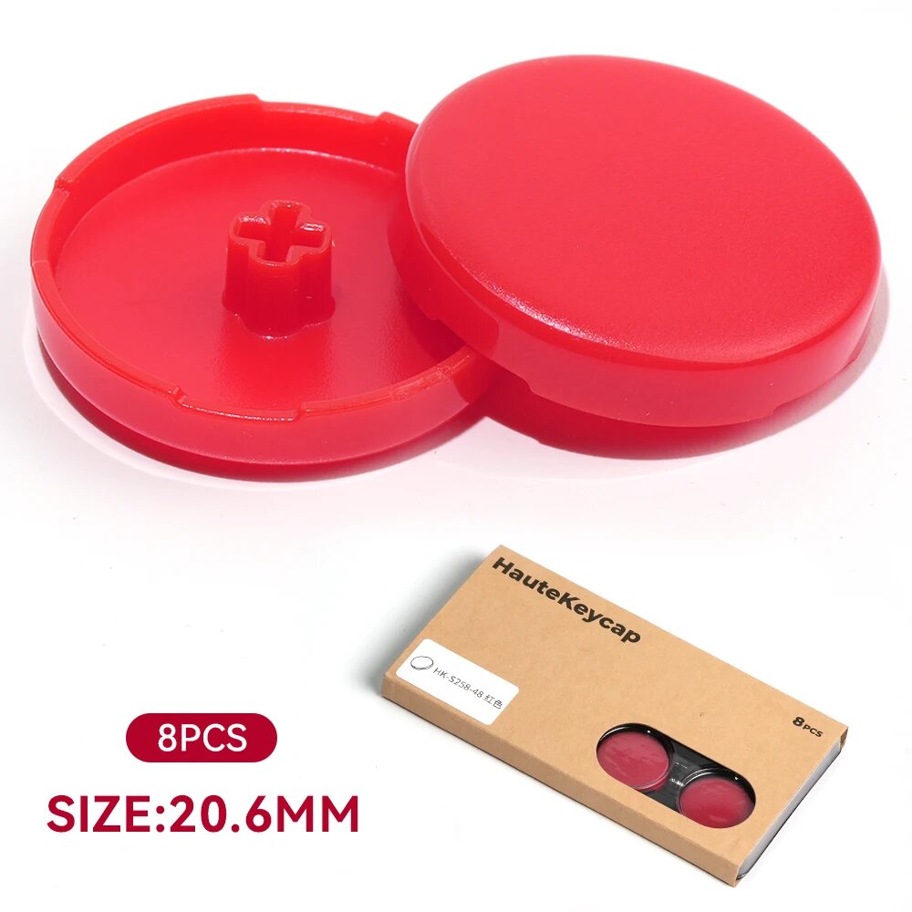 Кейкапы HauteKeycap Cross Red 20.6 мм, 8 шт