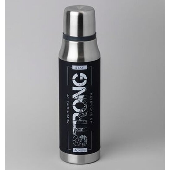 Термос Agness "stay strong" 1000 мл (798-106)