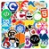 Наклейки граффити Programming 100PCS, водостойкие