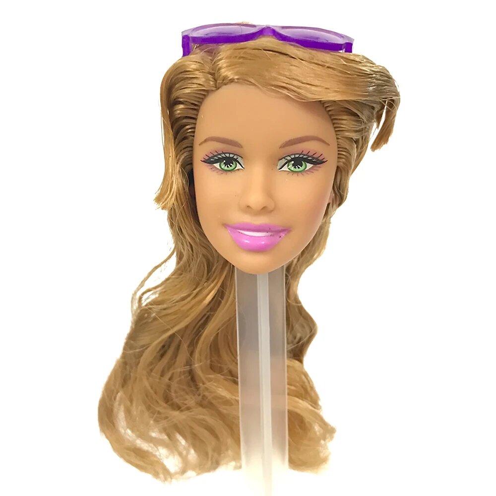 Кукольная голова NK 11,5 дюйма пластик 1/6