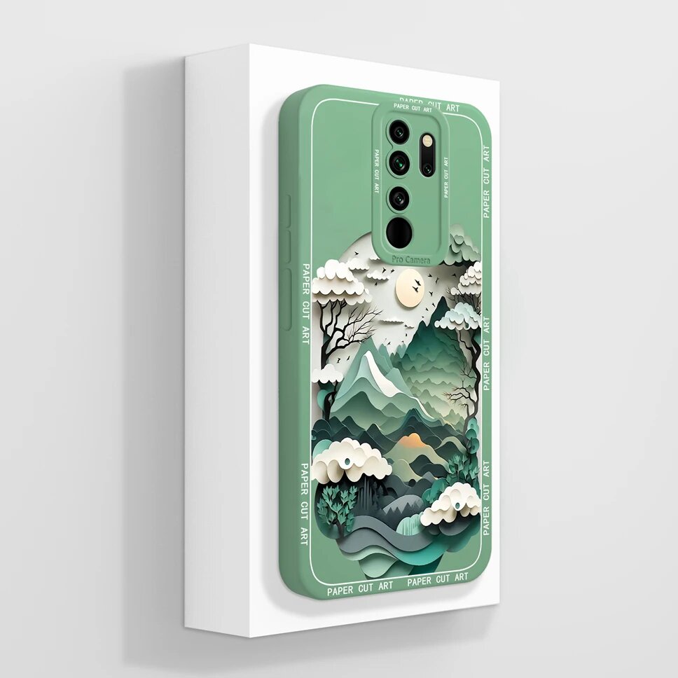 Чехол Redmi Note 8 Pro, изумрудный, TYG447