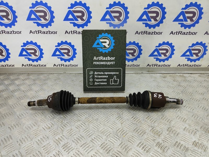 Б/У Привод передний левый Ford Fusion CBK / Форд Фьюжн CBK 1.4 F6JB 68 Л.С. дизель 2007