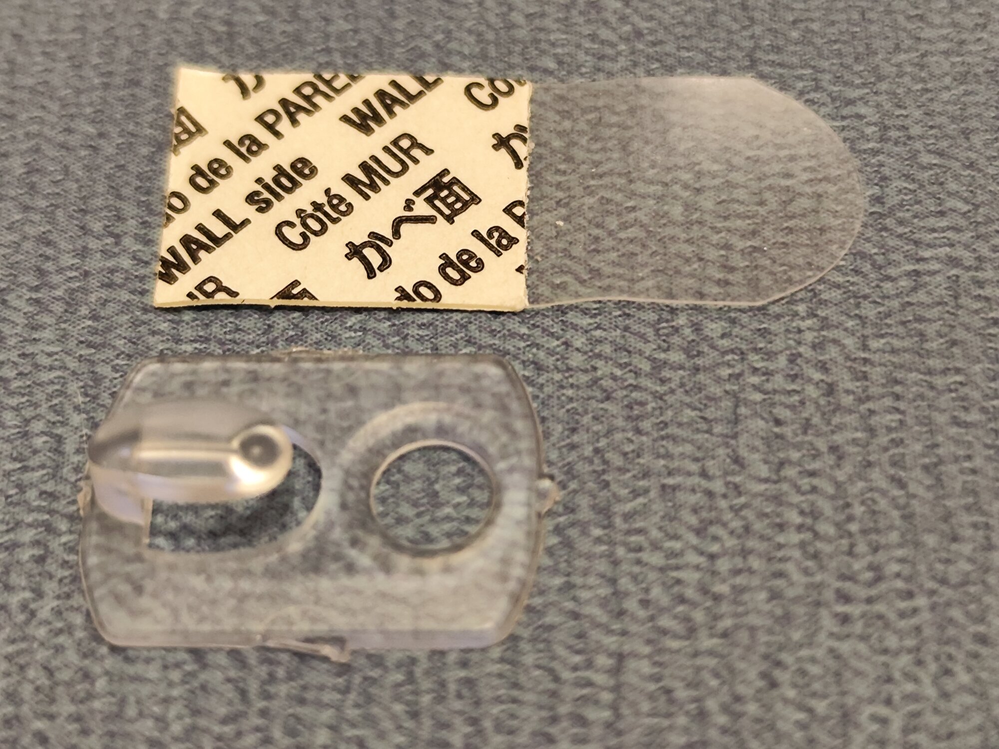 Крючки-клипсы, для гирлянд/проводов, 100 штук, самоклеящиеся