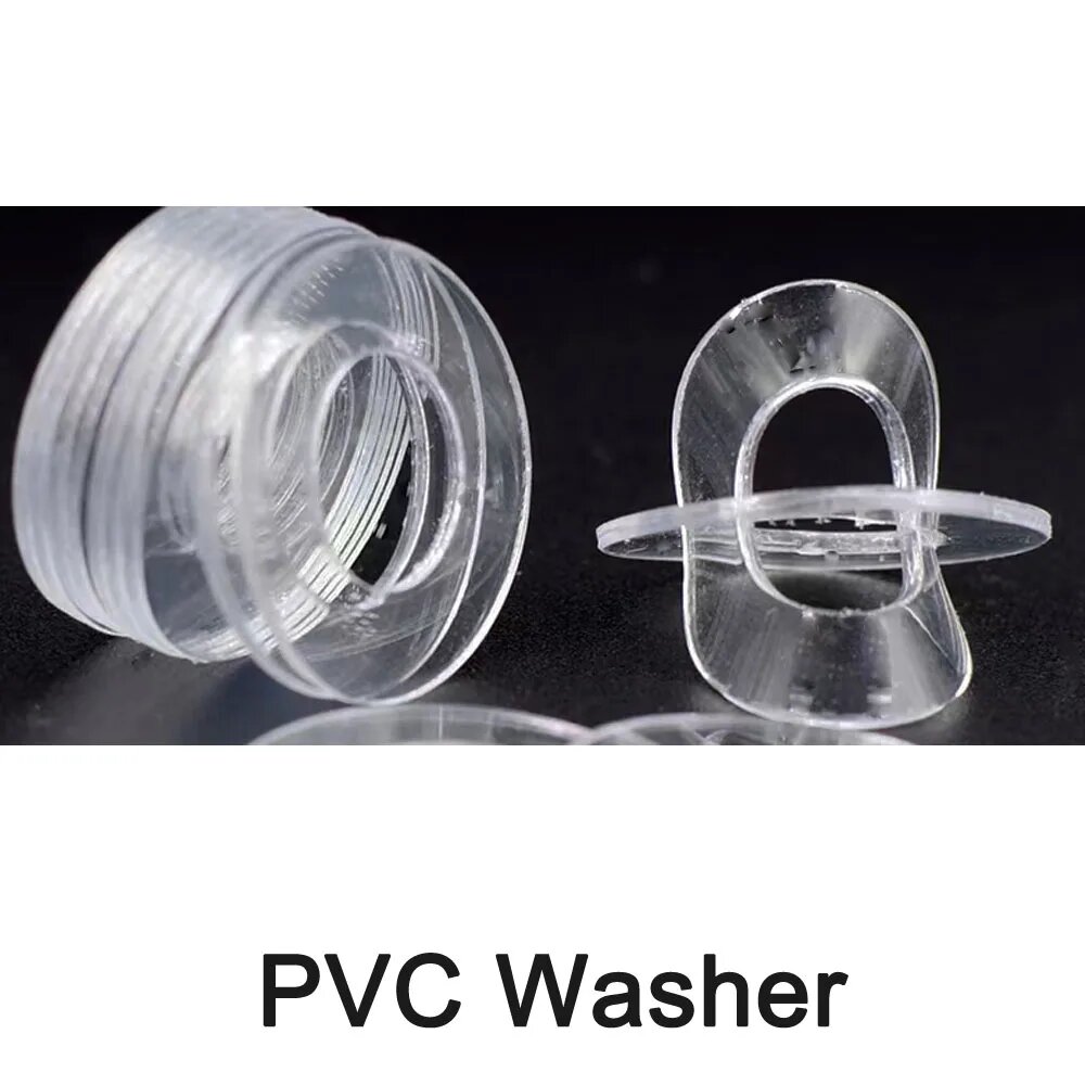 Пластиковые шайбы PVC M1.2/1.4/1.7/1.8/2/2.2/2.5/3/4/5/6/8/9/10/12/20 8x12x0.5mm, soft