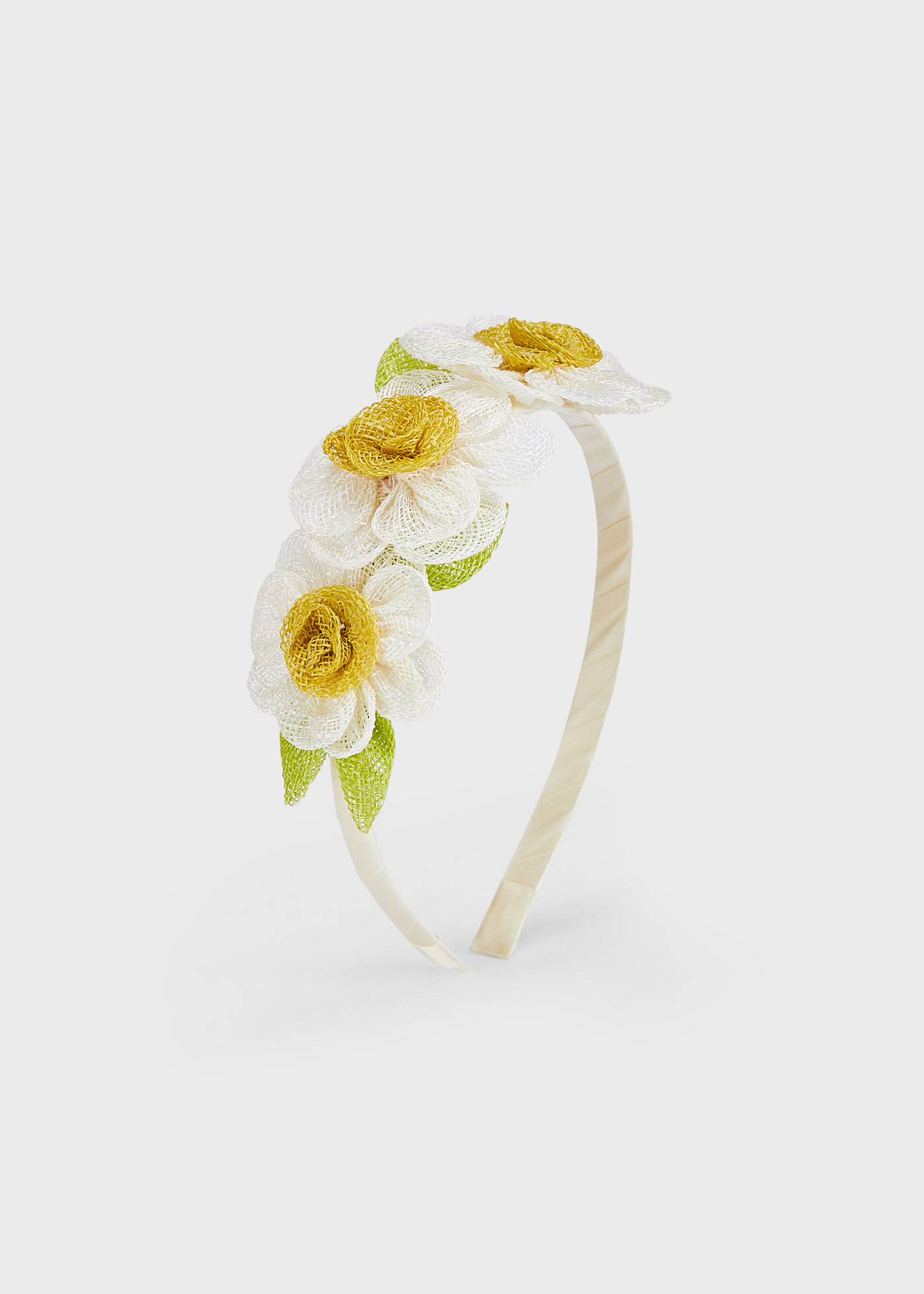 Ободок Mayoral, желтый, размер 2-9