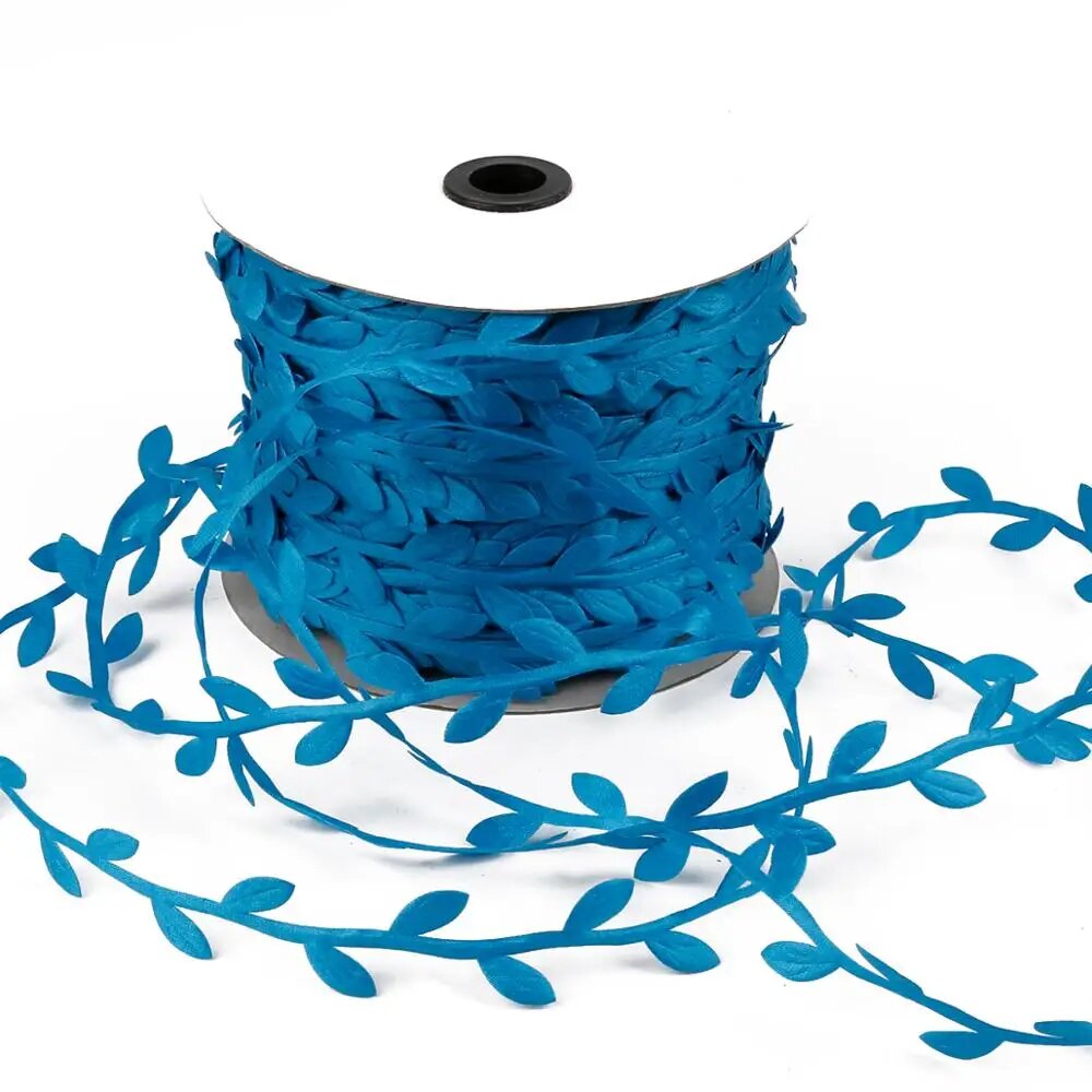 Искусственные листья плюща 10 метров Бирюзовый, Turquoise