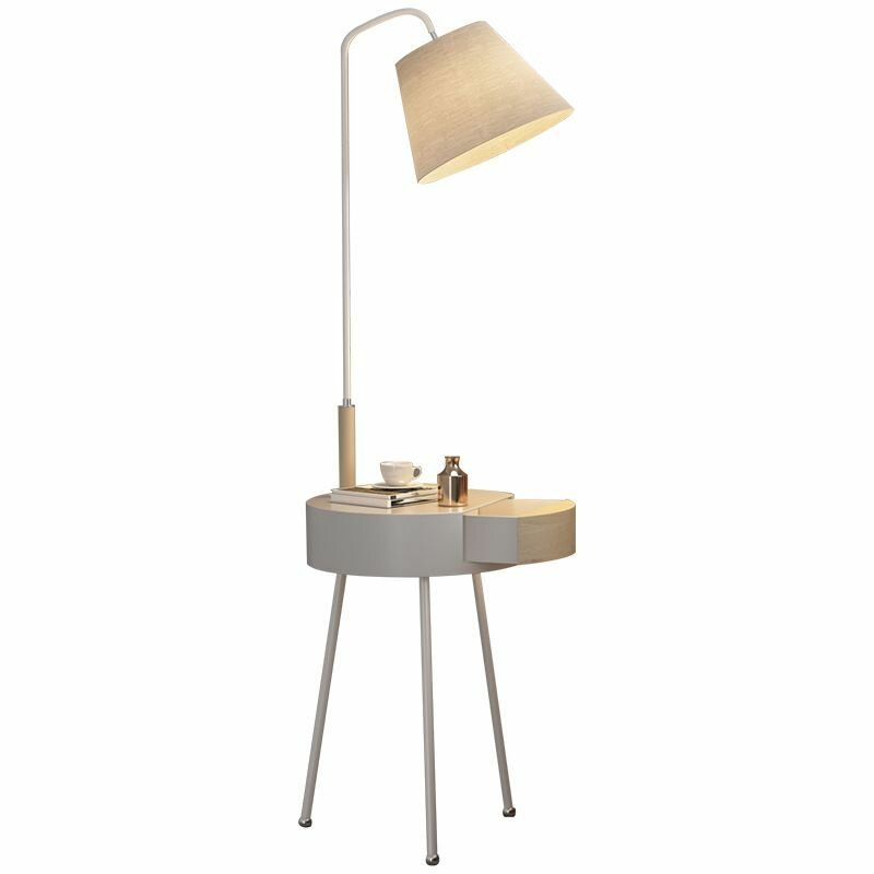 Торшер напольный со столиком, Три цвета света можно регулировать.