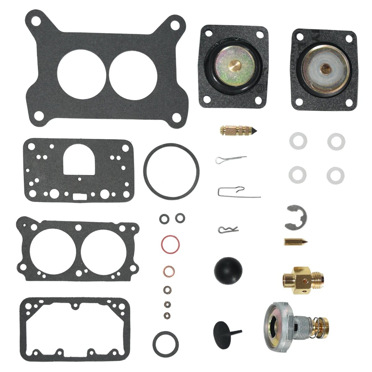 Комплект для ремонта карбюратора, подходящий для 21533400 Volvo Penta 4.3л, 5.0л, 5.7л