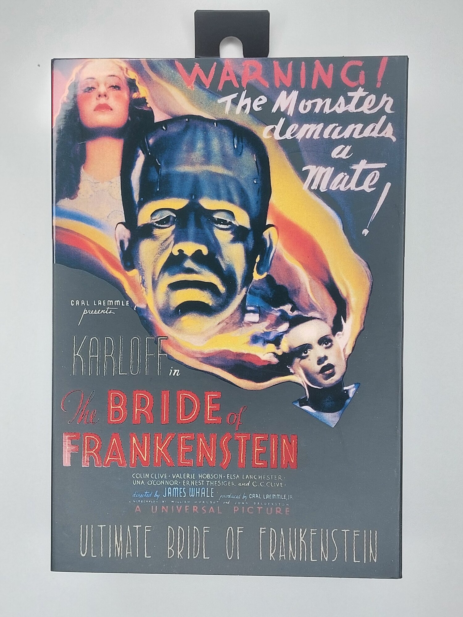 Подвижная фигурка невеста Франкенштейна (Bride of Frankenstein) черно-белая