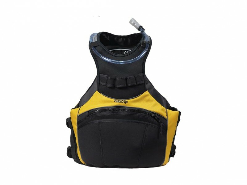 Спасательный жилет HikeXp Hydro Force Yellow С гидратором (M/L)