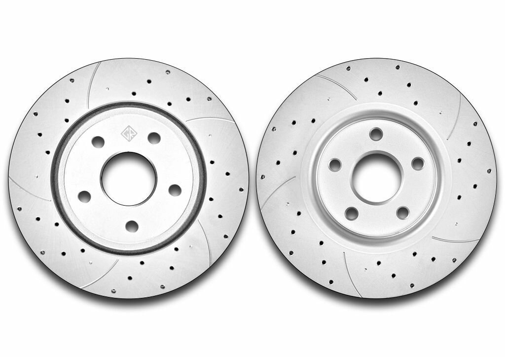 Тормозной диск Gerat DSK-F056P (передний) Platinum. JEEP COMMANDER, GRAND CHEROKEE