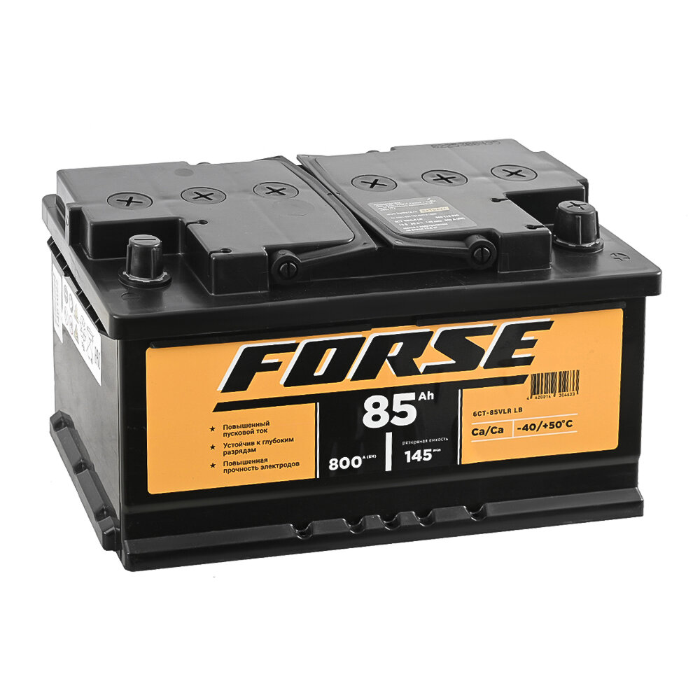 Аккумулятор FORSE 85Ач 800А О/П 585118050