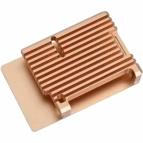 Корпус ACD RA506 для Raspberry Pi 4B Gold, алюминиевый, защита от пыли/влаги/перегрева