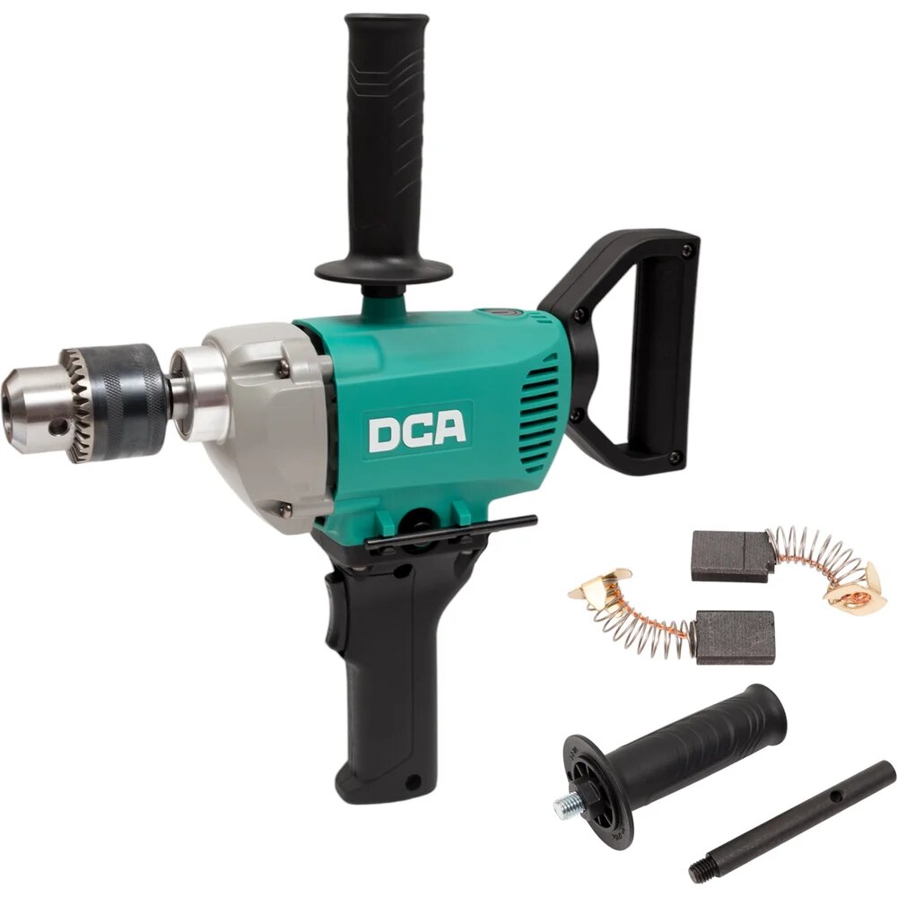 Дрель DCA AJZ16A, 800 Вт, повышенной нагрузкой