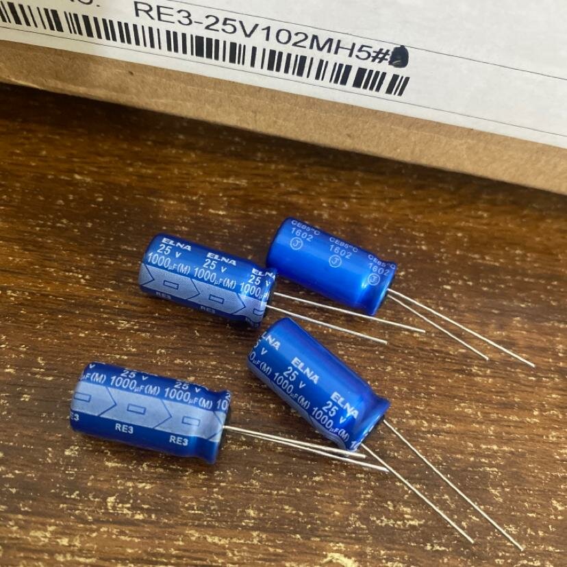 ELNA RE3 Серия 25V1000UF 1000UF25V Аудио Электролитические Конденсаторы 10*20 1шт цена