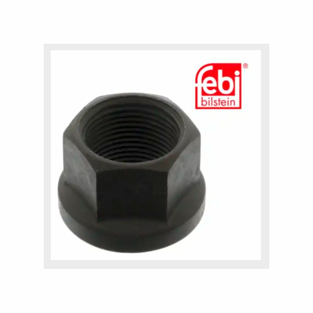 Гайка колеса М22х1,5 (h27, ключ 27) тефлон с фланцем FEBI 03558