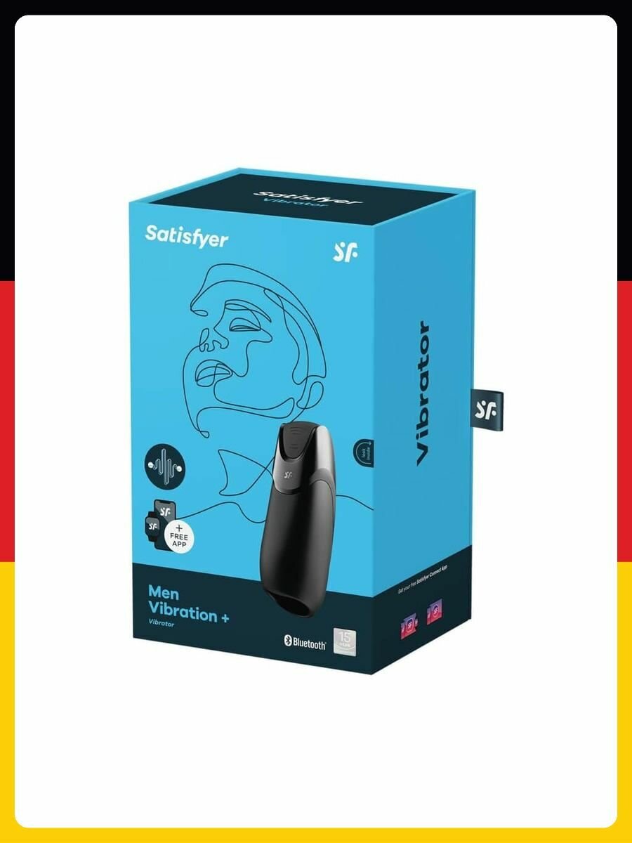 Мастурбатор Satisfyer Men Vibration+ Black Masturbator