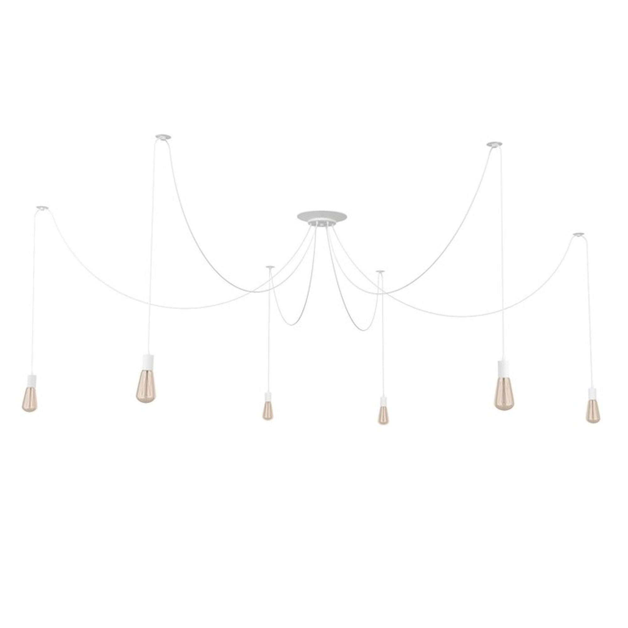 Светильник BayerLux "Скин паук", E27, 40 Вт, белый, 30x30x150 см