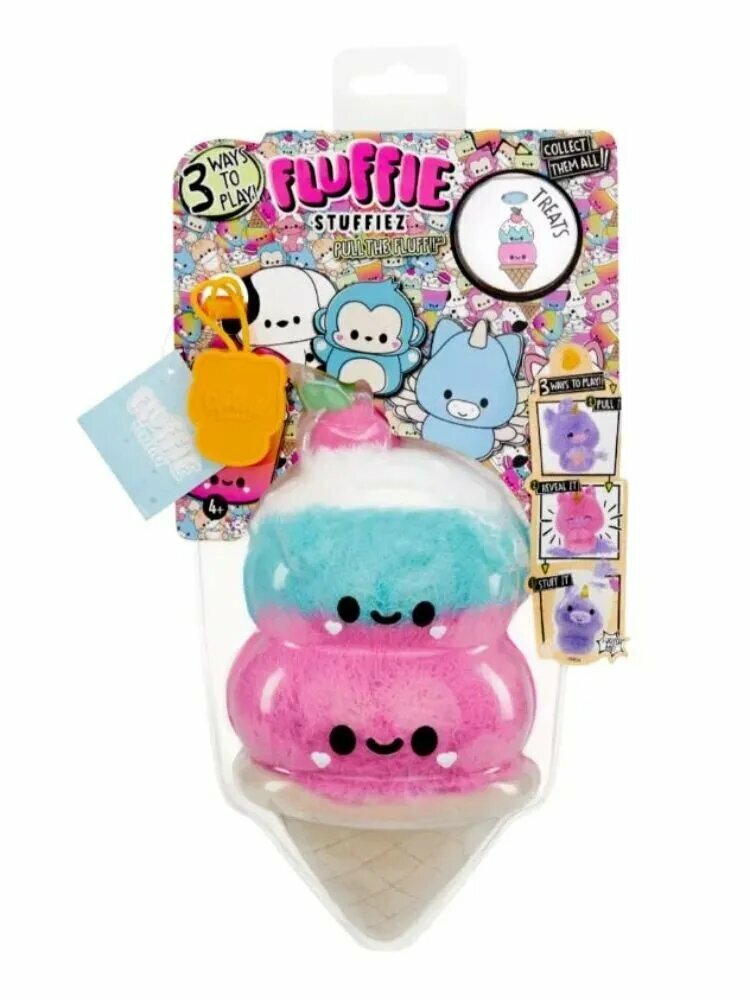 Fluffie Stuffiez Мягкая игрушка Щипай Флаффи Стаффиз Игровой набор Пегас