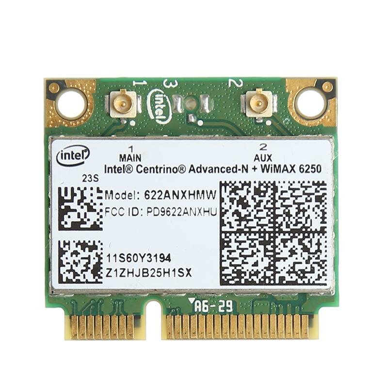 Половина mini pci-e wifi wlan card для Advanced-N Wimax 6250