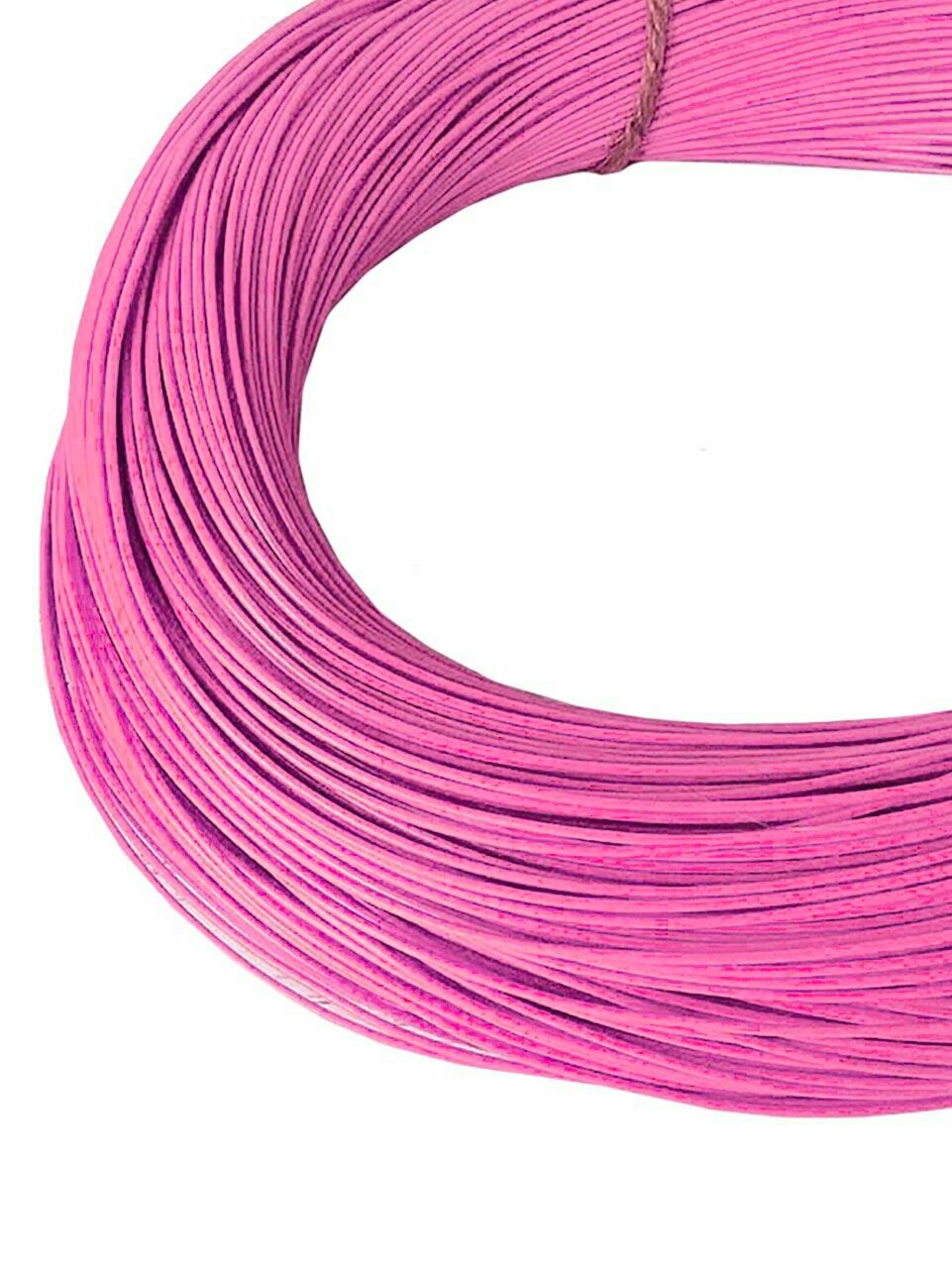 Провод медный монтажный НВ-4 (600 В), сечение 0,12 мм2, 50 метров розовый