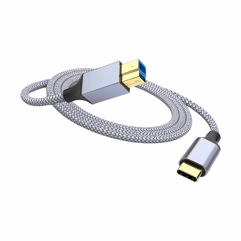 Кабель USB Type C - USB B для принтеров 5Gbps, - 0,5 метра